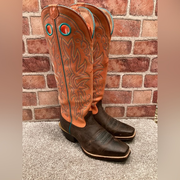 Twisted X | Shoes | Twisted X Ladies Buckaroo Western Cowboy Boots Size ...